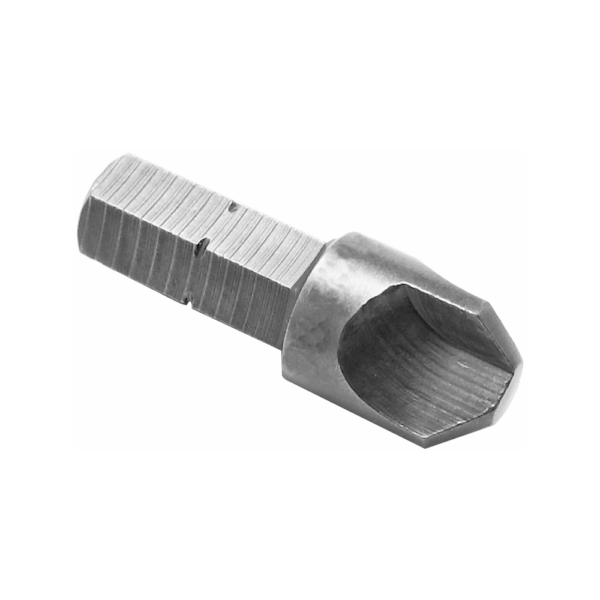 TW8B5 Zephyr Tool #8 Tri-Wing Bullnose Power Drive Bit, 5/16'' Hex Shank
