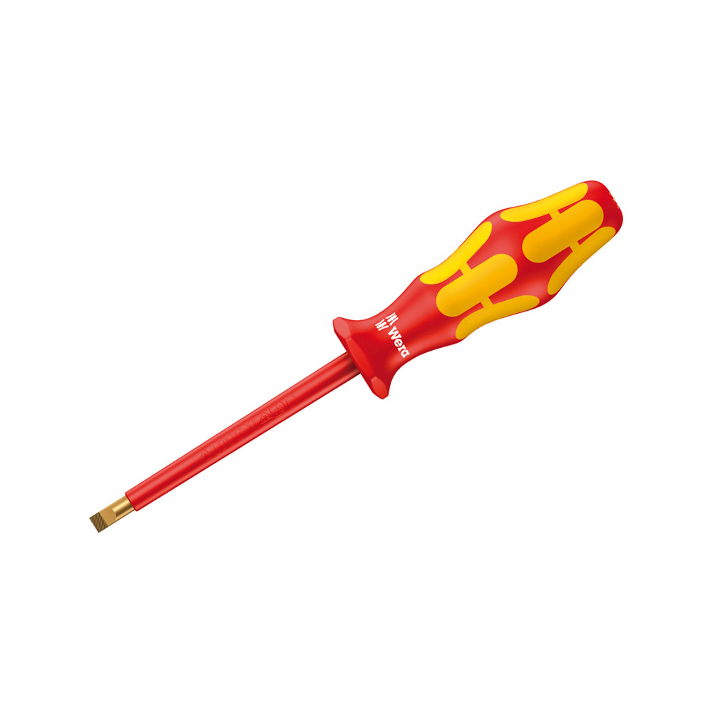 05006121001 Wera Kraftform Plus 160 i VDE Insulated Slotted Screwdriver ...