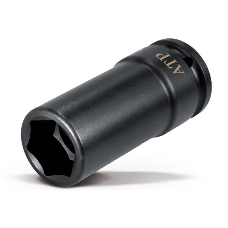 ATP Z-12M17L 17mm Deep 6 Point Impact Socket, 3/4'' Square Drive