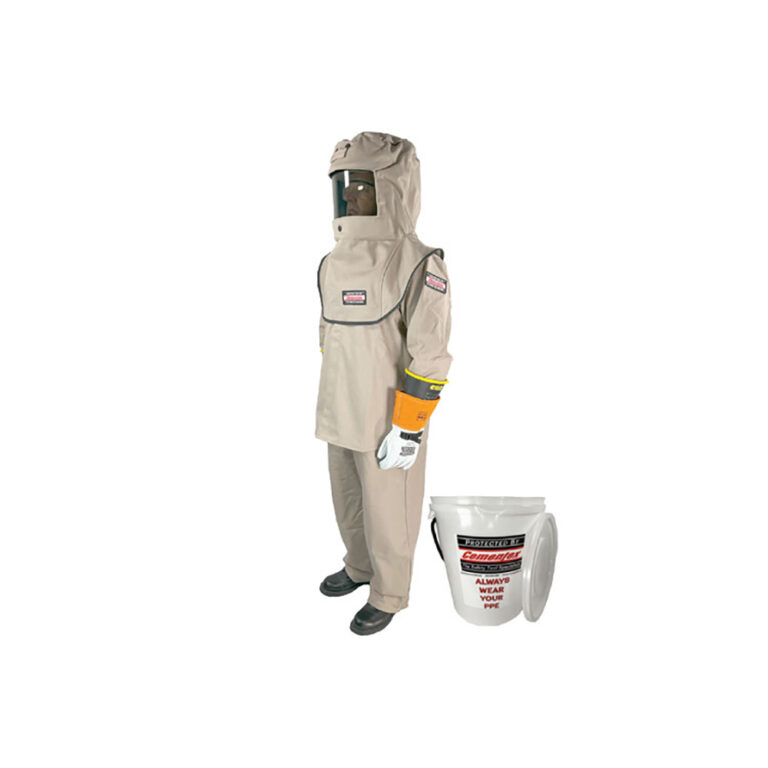 Cementex 40 cal/cm2 Contractor Series Coverall Kits in an Arc Flash ...