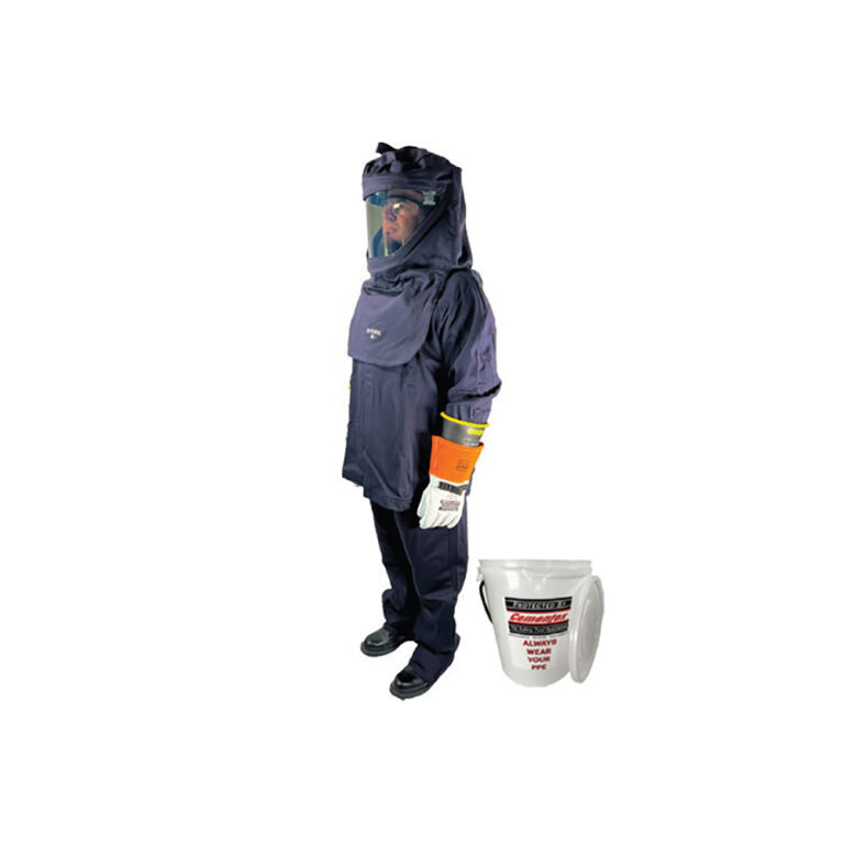 Cementex 40 cal/cm2 Feature Series Coat / Pant Kits in an Arc Flash ...