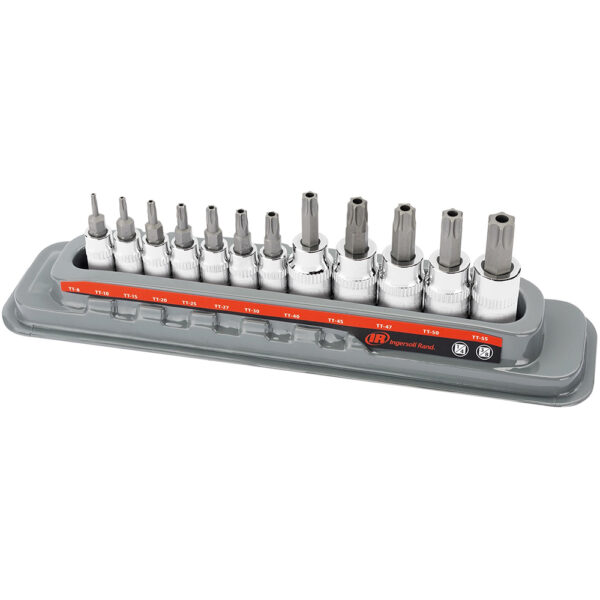 752031X-A Ingersoll Rand 12PC Tamper Proof Torx Bit Socket Set